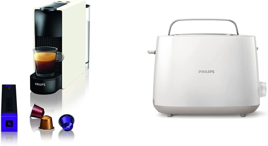 KRUPS Nespresso Essenza Mini Pure white Café Machine à café Cafetière ...