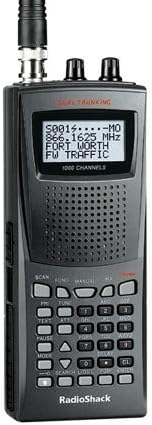 Amazon.com: Radio Shack Pro-95 1000 Channel Dual-Trunking Scanner Radio ...