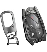 Amazon.com: Ocezbiis For Audi Key Fob Cover,Keychain,Zinc Alloy ...