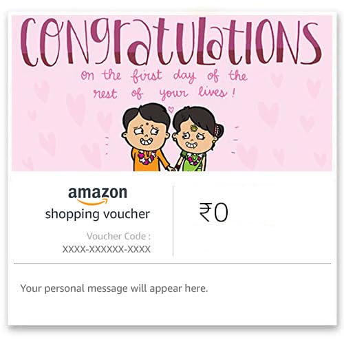 Amazon.in: Amazon Shopping Voucher - Congratulations (Wedding Day ...