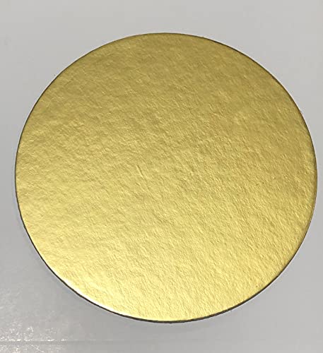 ONE STOP Cake Board Combo 8 inch Round Cake Board, Base Gold Cake ...