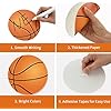 Amazon.com: Vuzvuv 60Pcs 6In Paper Basketball Cutouts with 120Pcs Glue ...