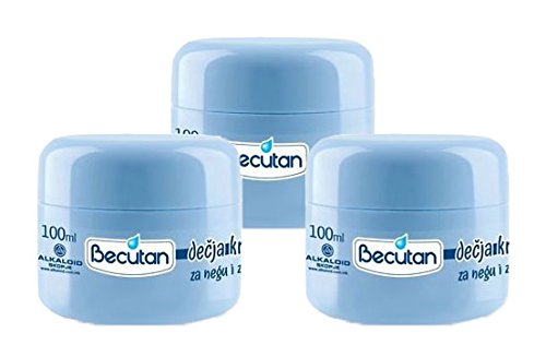 3 x Becutan Baby Wickelcreme 100 ml (3x100ml) : Amazon.de: Baby