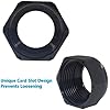 2 Inch NPT Strain Relief Nylon Cord Grip,SAFYY 5 PCS Waterproof Cable ...