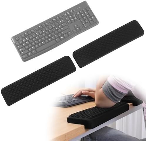 Amazon.com : L-Shaped Desk EdgeRest, 2-Piece Set, Plam & Wrist ...