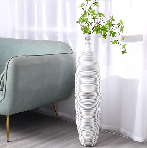 Jarrones Altos De Suelo Con Flores