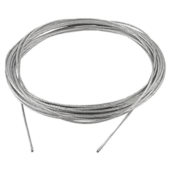 BIG BOOM® Grinding Machine Grinder 10m x 2mm Steel Wire Rope Cable Gray ...