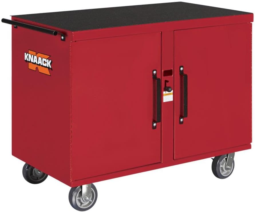 KNAACK Mobile Cabinet Bench,Steel,46-1/4"W,25"D (63XXX) - Toolboxes ...