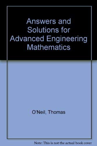 Amazon.com: Answers and Solutions for Advanced Engineering Mathematics ...