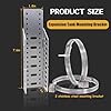 TTFLEX Water Heater Expansion Tank Wall Mounting Bracket 13 inch ...