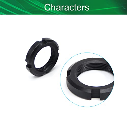 Snapklik.com : Carbon Steel Retaining Four Slot Slotted Round Nuts M33 ...