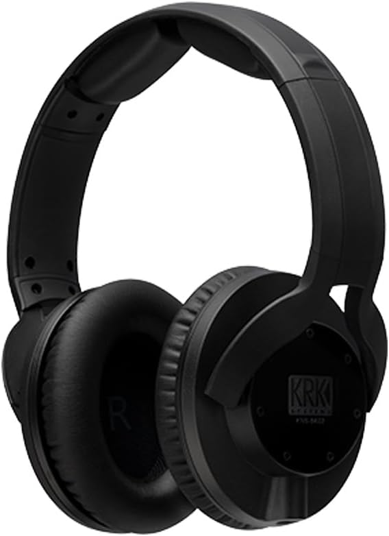Amazon.com: KRK KNS 8402 Studio Mixing/Mastering Headphones, Black (KNS-8402) : Musical Instruments