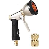 ・ブランド:kunlong・製造元:kunlong・製造元/メーカー部品番号:ku09・【9つの噴水モード】:9つの散水モードには以下が含まれます：ほとんどの8種類のパターンホースノズルと比較して、9種類のパターンを持つウォーターノズルはよ...
