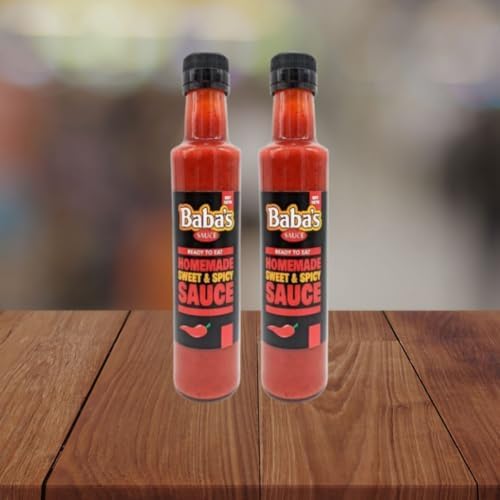 2 x Baba's Sweet & Spicy Sauce - 250ml : Amazon.co.uk: Grocery