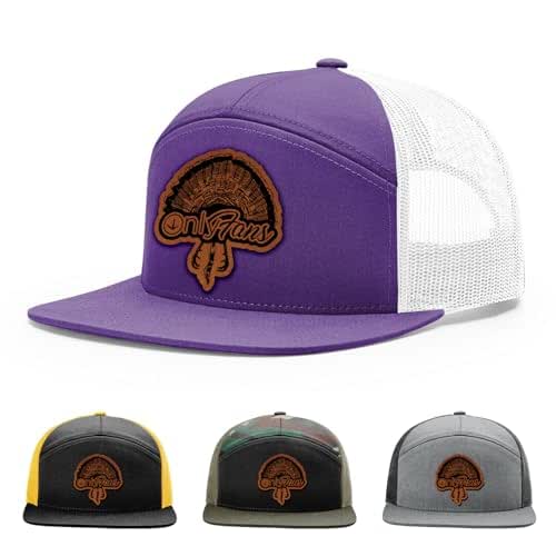Amazon.com: Only Fans Hat, 168 Style Trucker Leather Patch Hat for Men ...