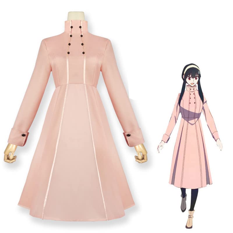 Buy Anime x Family Yor Forger Uniform Thorn Princess Pink Dress Outfits ...