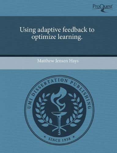 Using Adaptive Feedback to Optimize Learning | Amazon.com.br