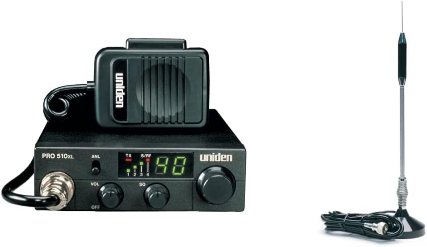 Amazon.com: Uniden PRO510XL Pro Series 40-Channel CB Radio. Compact ...