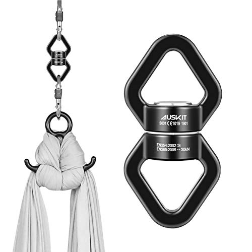 Snapklik.com : Black Swing Swivel, 30 KN Safest Rotational Device ...