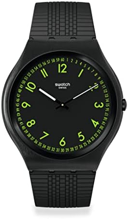 Buy Swatch New Gent BIOSOURCED Brushed Green Quartz Watch at Amazon.in