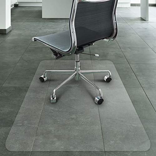 PVC Office Floor Protector - Unrolled Chair Mat Suitable for Hard and ...