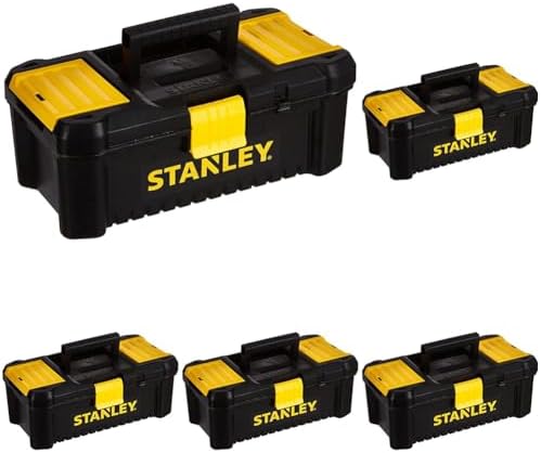 Stanley STST1-75514 "Essential" 12.5" Toolbox with Plastic Latches ...