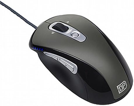 Amazon.co.jp: DHARMAPOINT TACTICALMOUSE OPTICAL ガンメタル DRTCM02GM : パソコン・周辺機器
