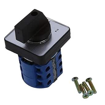 BIG BOOM® 3 Positions On-Off-On Changeover Control Rotary Cam Switch ...