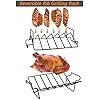 Amazon.com : Mikim Carbon Steel Roasting Rack for Grilling and Smoking ...