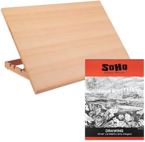 Amazon.com: SoHo Urban Artist Extra Large 19.75" x 29.5" Portable ...