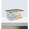 VTL® PLASTIC STORAGE BOXES WITH LID - BLACK LID - 3 SIZES - HOME ...