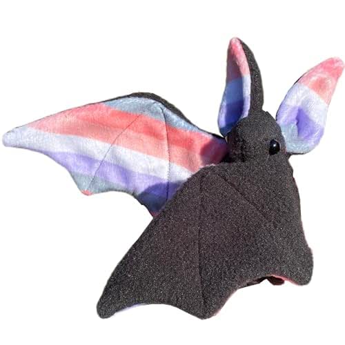 Amazon.com: Cupioromantic Bat Plushie - Pride Bat Plush - aromantic ...