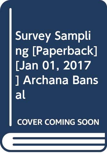 Survey Sampling: Amazon.co.uk: 9788184875690: Books
