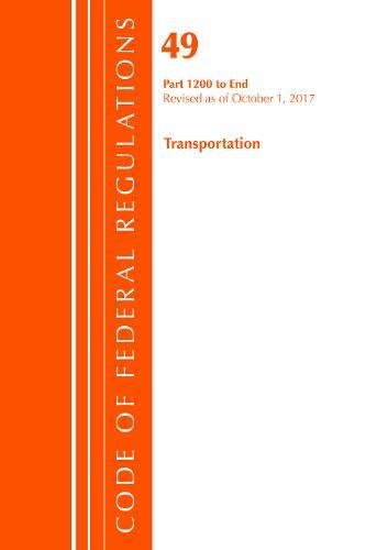 Amazon.com: Code of Federal Regulations, Title 49 Transportation 1200 ...