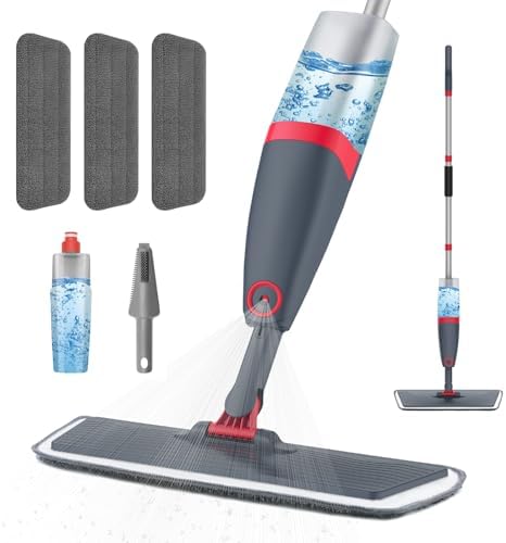 Amazon.com: Microfiber Spray Mops for Hardwood Floor Cleaning ...