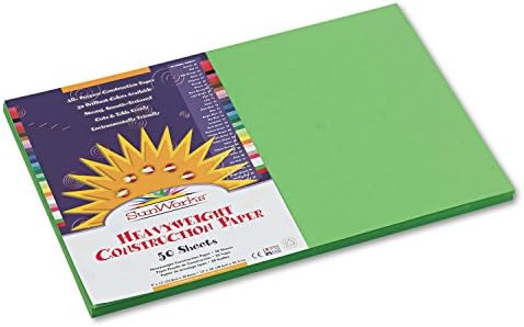 Amazon.com: Pacon Sunworks Construction Paper (Green) - 12 In. x 18 In.