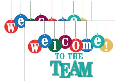 Welcome to the Team Cards 4x6 Inch New Hire Welcome Card for Employees ...