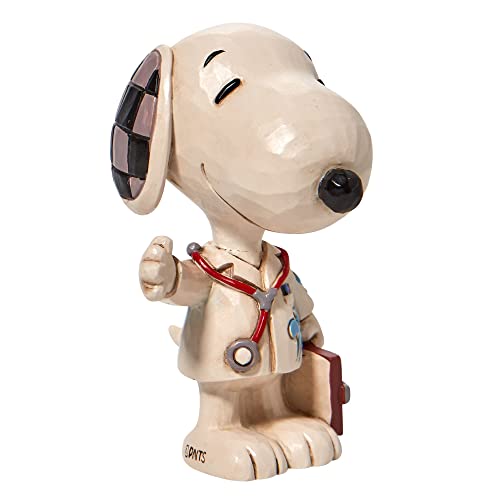 Enesco Snoopy Doctor Mini Figurine – Peanuts by Jim Shore,Multicolor,3 ...