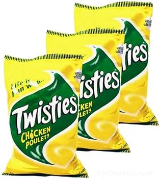Amazon.com: Twisties Poulet Chicken Flavor Snacks (Pack Of 3 x 250g Ea ...