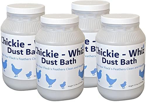 Amazon.com: 5.5 lb Chickie Whiz Dust Bath, Chicken Dust Bath, Dust Bath ...