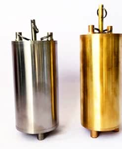 UASTE Brass Stainless Steel Sampler Bottom Sampling Can Bottle Sampler ...