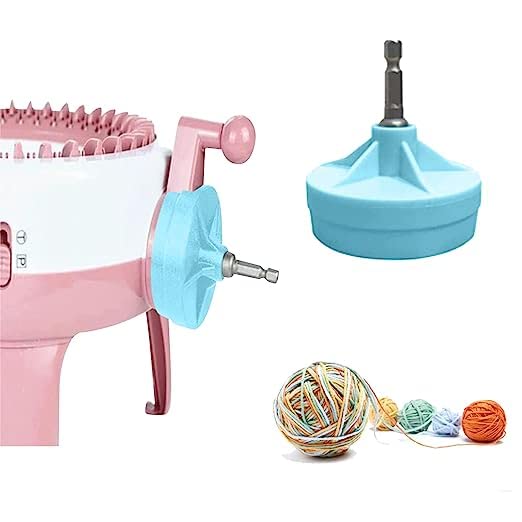 White Tiger Knit Adapter Crank Handle Adapter Quick Knit Power Adapter ...