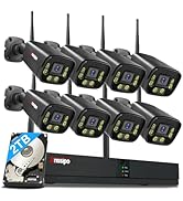 Amazon.com : Wireless Security Camera System, Anspo 1080P 8CH NVR and ...