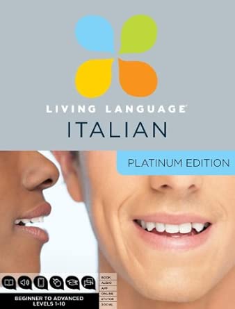 Amazon.com: Living Language Italian, Platinum Edition: A complete ...
