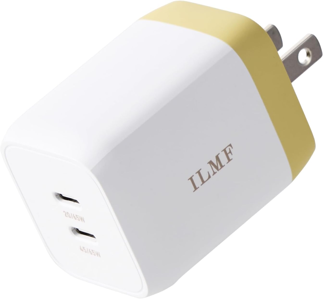 Amazon | エレコム 充電器 ILMF 65W USB PD対応 Type-C 2ポート PPS対応 GaN採用 スイング式プラグ ...