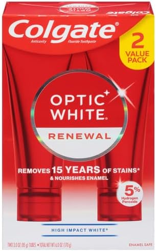 Amazon.com : Colgate Renewal High Impact White 3oz 2pk : Health & Household