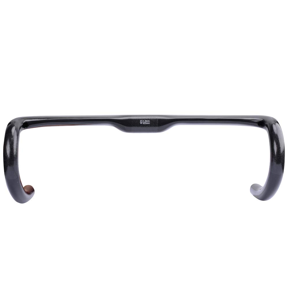 Amazon.com : Carbon Fiber Handlebars Handlebars 31.8mm Road Bike Drop ...