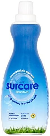 Surcare Concentrated Non Bio Laundry Liquid 980ml : Amazon.co.uk: Grocery