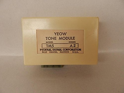 Amazon.com: Federal Signal TM5 Yeow Tone Module 545-1296Hz 36 cycles ...