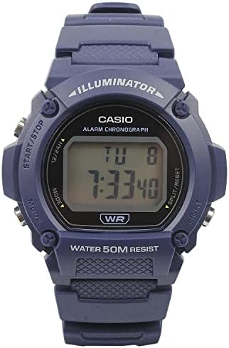 Casio Digital Black Unisex Watch W-218H-1AVDF (I108) : Amazon.in: Fashion